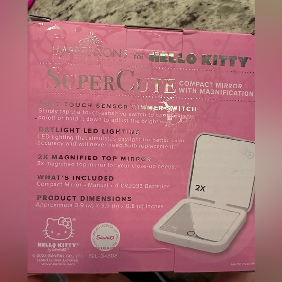 Impressions | Accessories | Hello Kitty Supercute Compact Mirror With ...